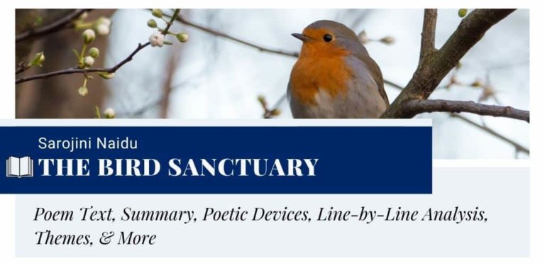 Analysis of The Bird Sanctuary by Sarojini Naidu - Poemotopia