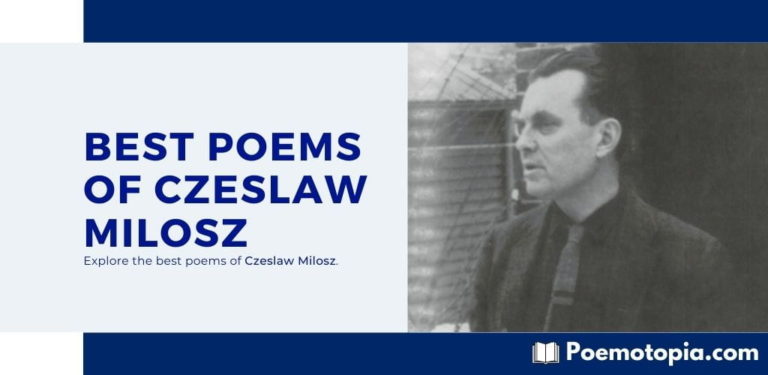 10 of the Best Poems of Czeslaw Milosz - Poemotopia