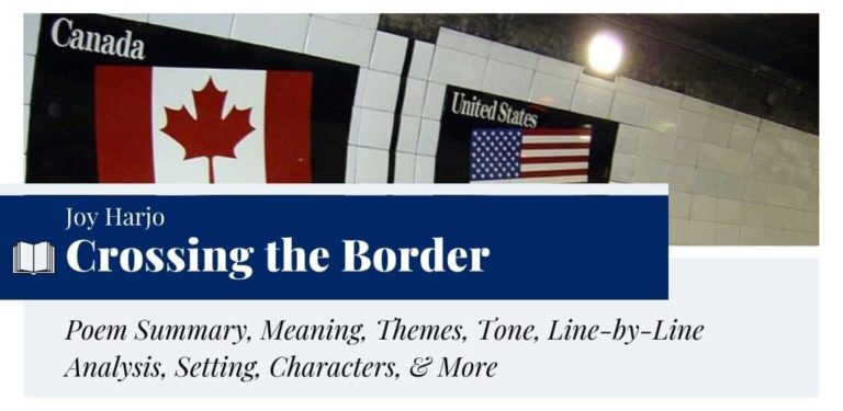 Analysis of Crossing the Border by Joy Harjo - Poemotopia