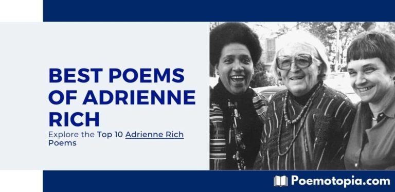 10 of the Best Poems of Adrienne Rich - Poemotopia
